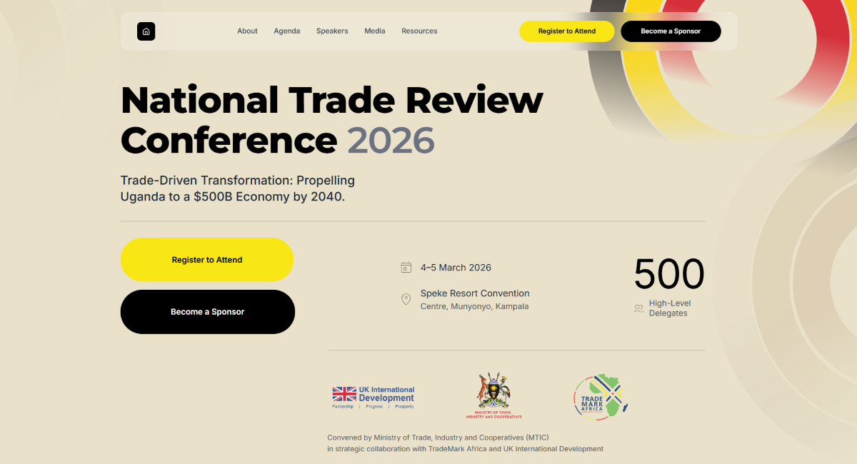 National Trade Review Conference 2026 | 4-5 March, Kampala